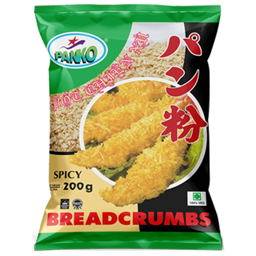 Spicy Panko Breadcrumbs | 200g - Panko | Breadcrumb